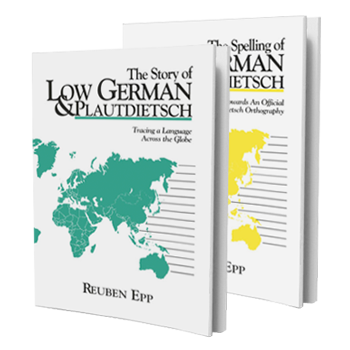 Two book set – Low German and Plautdietsch - KPV Store